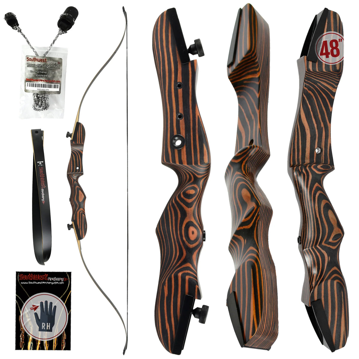 Southwest Archery 48" Tiny Tiger Takedown Recurve – Badass Outdoor Gear