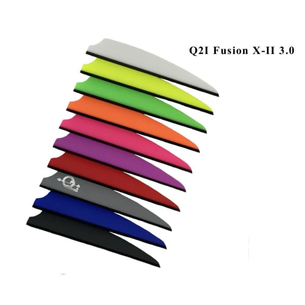 Q2I Fusion X-II 3.0" Fletchings – Badass Outdoor Gear